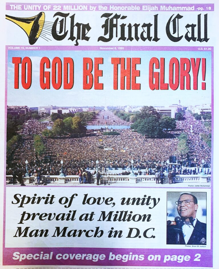 The Million Man March and its enduring principles of Atonement ...