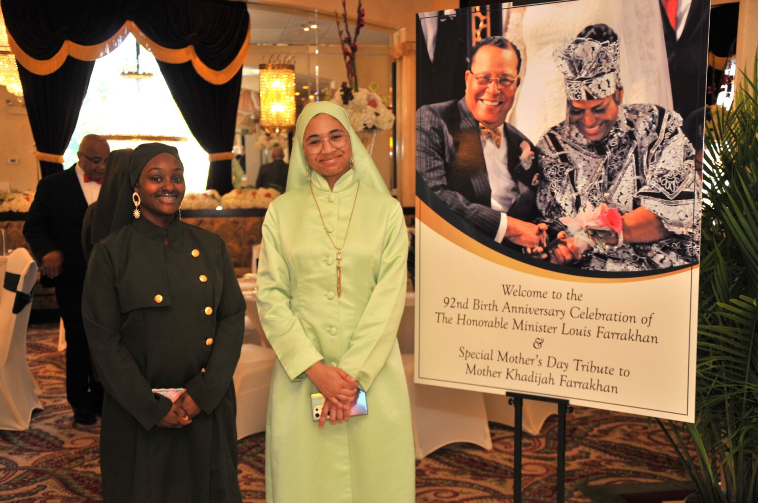 Honoring Minister Farrakhan and Mother Khadijah on a night of faith ...